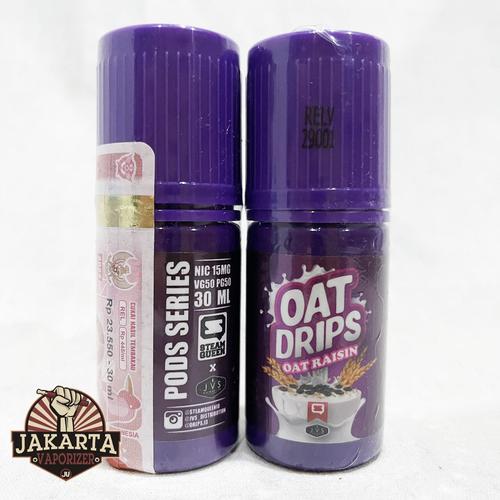 Jual PODS FRIENDLY OAT DRIPS V7 OAT RAISIN 30ML 15MG BY STEAMQUEEN JVS ...