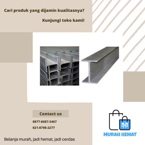 Jual BESI BAJA IWF WF HBEAM H BEAM H-BEAM 100 125 150 200 250 300 350 ...
