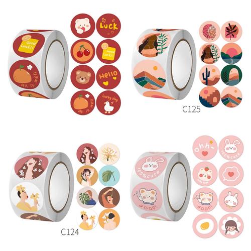 Jual STICKER ROLL 2.5CM AESTHETIC/STICKER ESTETIK LABEL DIARY JURNAL ...