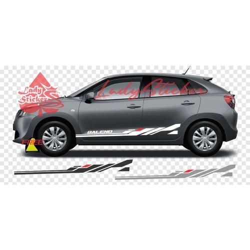 Jual new sticker mobil baleno cutting sticker mobil suzuki baleno ...
