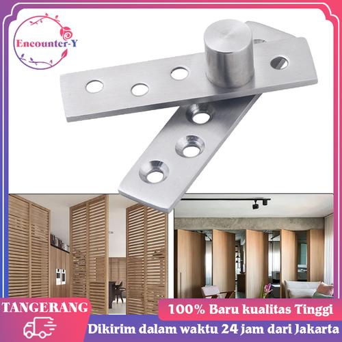 Jual Engsel Pivot 360 Derajat Stainless Engsel Putar 98mm Engsel Poros ...