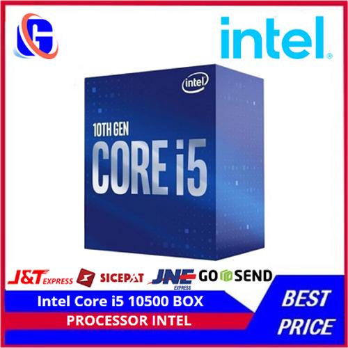 Jual Intel Core i5 10500 BOX 3.1Ghz Up To 4.5Ghz (Comet Lake 12000 Gen ...