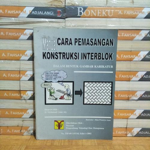 Jual BUKU ASLI - MANUAL CARA PEMASANGAN KONSTRUKSI INTERBLOK DALAM ...