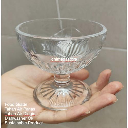 Jual Gelas es krim kaca Ice Cream Glassware One Scoop Quality ...