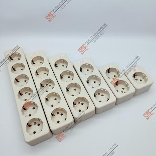 Jual Stop Kontak Uticon / 1 2 3 4 5 6 Lubang - 1 Lubang - Kota Bandung - PT Sinar Abadi Electric ...