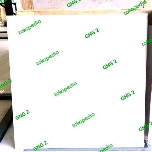 Jual granit lantai 60x60 vitery wt putih polos by arna textur glossy ...
