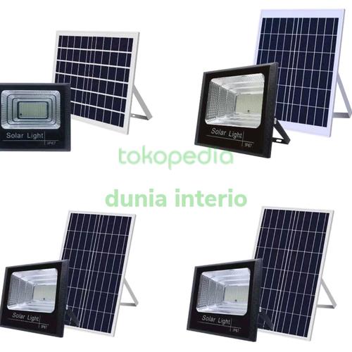 Jual Lampu Sorot Solar Cell/Lampu LED Tenaga Matahari /Lampu panel100w ...
