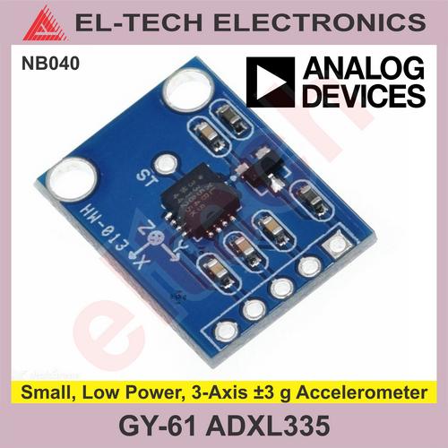 Jual ADXL335 ADXL 335 3D Accelerator Acceleration Accelerometer Sensor ...