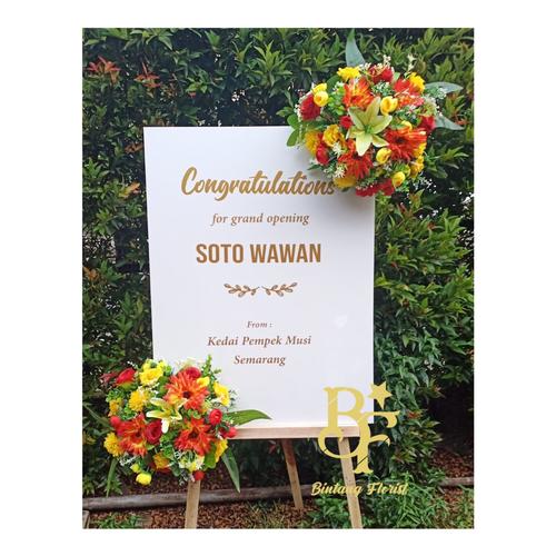 Jual Papan Bunga Viral Bahan Akrilik - Jakarta Barat - Bintang Florist ...