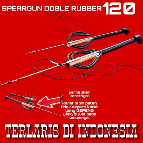 Jual Panah Ikan Speargun Doble Karet 120cm - 80cm - Kota Mataram ...