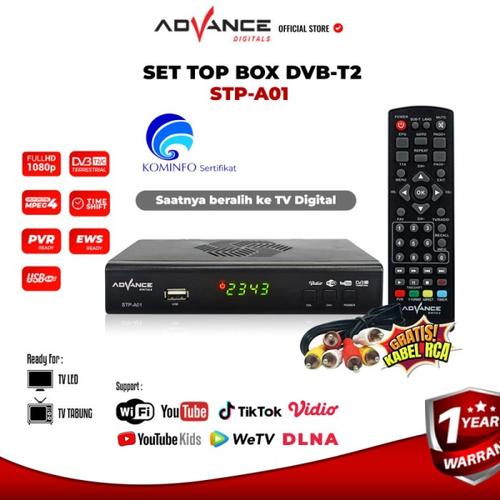 Jual STB TV Tabung Terbaru STB Advance A01 STB Advanced STB Advance TV - Kab. Lamongan - Jadi ...