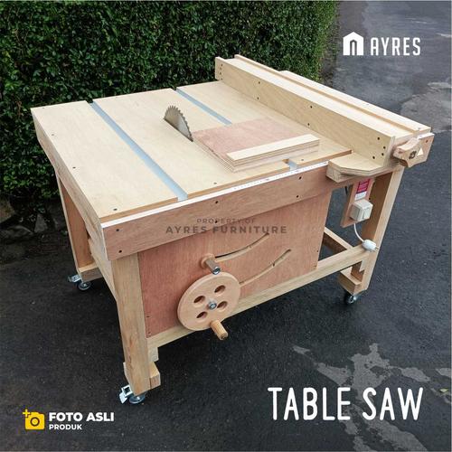 Jual Table saw rakitan circular saw bisa miring 45 derajat Mesin Makita ...