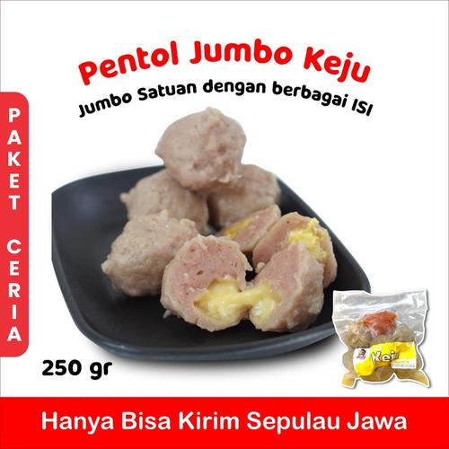 Jual [PAKET CERIA] PENTOL BUTO FROZEN PENTOL JUMBO VARIAN KEJU PENTOL ...