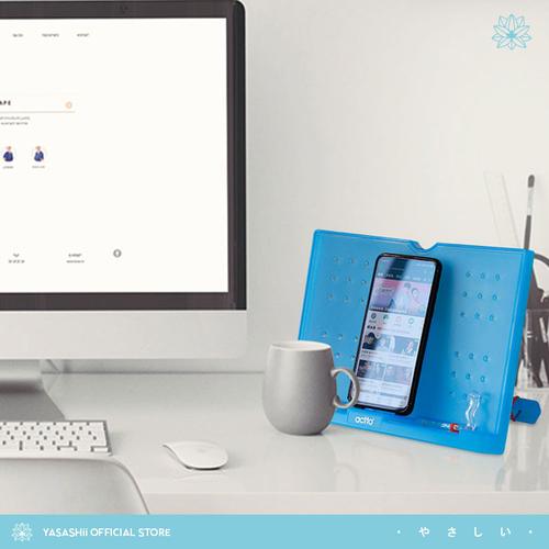 Jual ACTTO Portable Reading Stand - Book Stand Document Holder - Blue ...