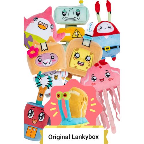 Jual Lankybox Spongebob Lanky box Foxy Boxy Rocky Plush Sponge Bob ...
