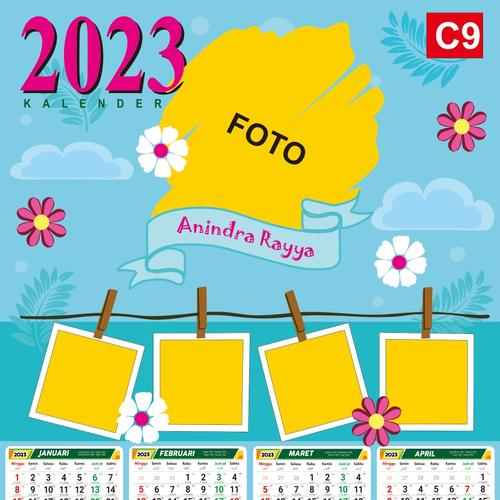 Jual Cetak Print Kalender tahun baru kekinian bisa custom - Kota Depok ...