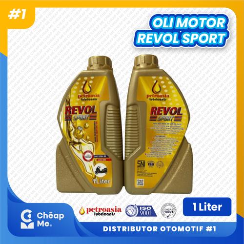 Jual Oli Oil Motor SNI Revol Sport SAE 10W30 API-SN JASO-MB 1L - Kab ...