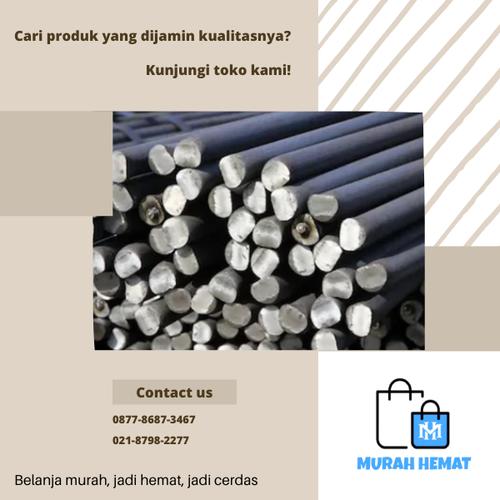 Jual BESI BETON POLOS ULIR 6 8 10 12 13 16 MM FULL SNI TP/TS 280 - 6 ...
