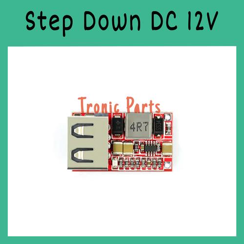Jual Step Down DC 12V to 5V output USB 3A - Kota Tangerang Selatan - Tronic Parts | Tokopedia