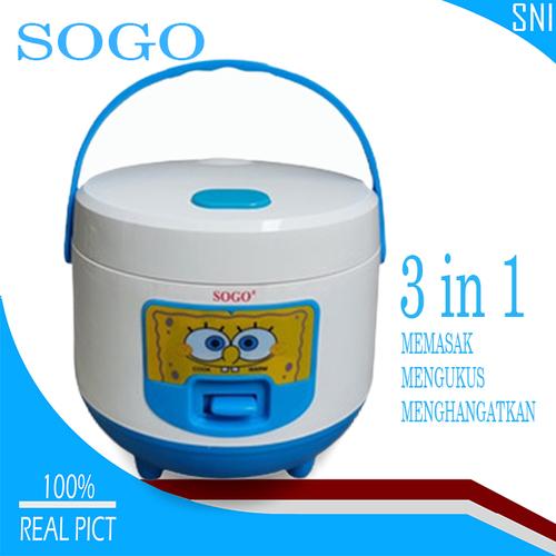 Jual mejikom mini murah 1 liter sogo sg 108/mejikom 1 liter murah ...