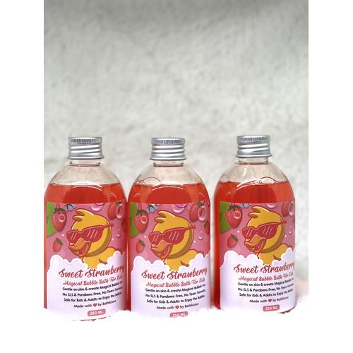 Jual Bubble Bath Bubble Foam Gel Sabun Mandi Busa SWEET STRAWBERRY ...