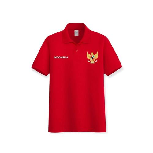 Jual Kaos polo shirt pria distro logo Garuda Indonesia | kaos kerah ...