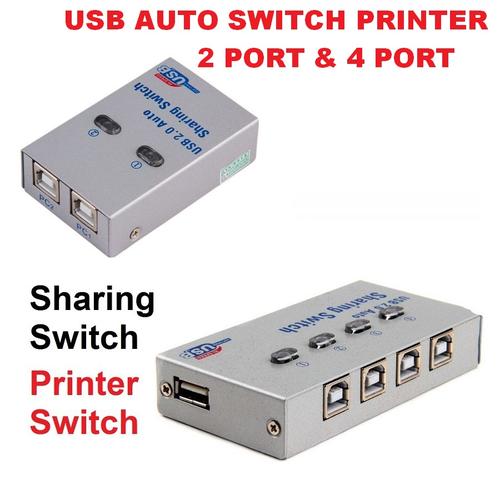 Jual Auto Switch Printer usb 2Port dan 4Port - 2 Port - Kota Pekanbaru ...