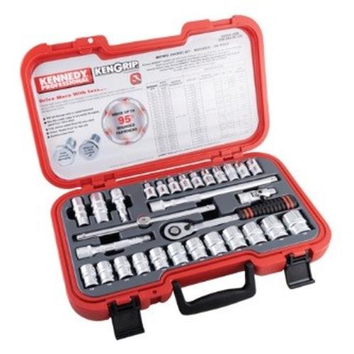Jual KEN5828820K METRIC- 30PC KEN-GRIP SOCKET SET 1/2" SQ KENNEDY - Kab. Bogor - ONEBIZ | Tokopedia