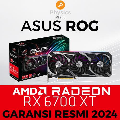 Jual ASUS ROG STRIX RX 6700 XT 12GB / GDDR6 GAMING OC / VGA AMD RADEON ...