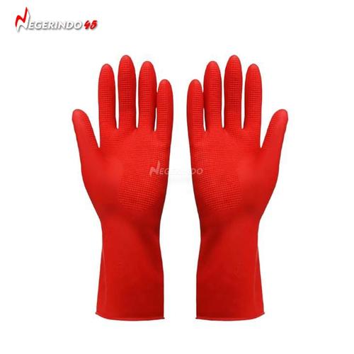 Jual SARUNG TANGAN KARET LATEX DOTTED RUBBER HAND GLOVES TEBAL BERKUALITAS - Jakarta Utara ...
