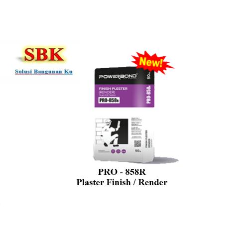 Jual Semen Mortar Powerbond Plaster Finish / Render PRO-858R 50 Kg ...