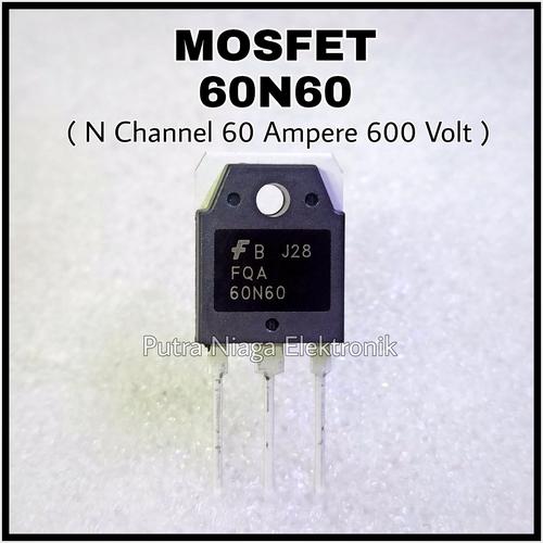 Jual Mosfet 60N60 N Channel FQA60N60 / Power Mosfet 60A 600V - Kota ...