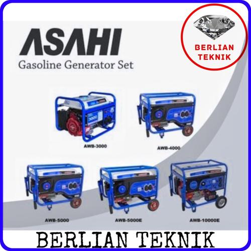 Jual Gasoline Generator Mesin Genset Bensin Asahi 5000 / 3000 Watt ... Jual Gasoline Generator Mesin Genset Bensin Asahi 5000 / 3000 Watt ...