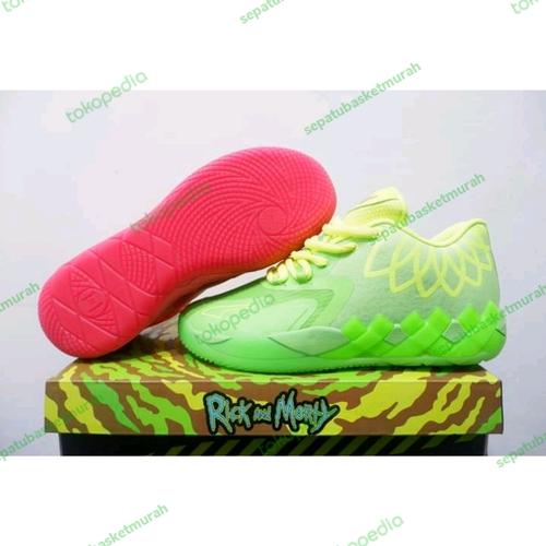 Jual Sepatu Basket Pria Anak Puma Lamelo Ball MB.01 Low Ricky Morty ...