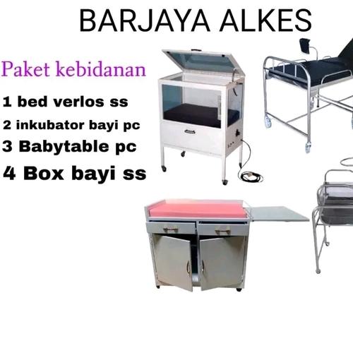 Jual Paket Kebidanan (SS &PC) Bed Verlos/Inkubator/Meja Restitusi/Box ...