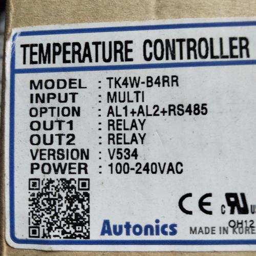Jual AUTONICS TK4W-B4RR TEMPERATURE CONTROLLER - Kab. Purwakarta - Liem ...