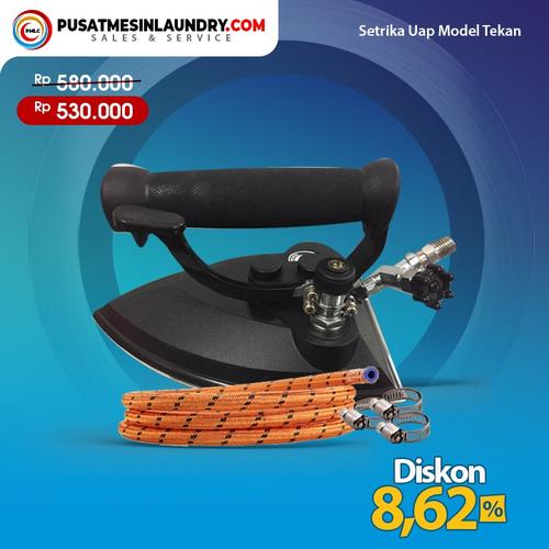 Jual Setrika Uap Laundry Model Tekan / Setrika Laundry / Setrika Tekan ...