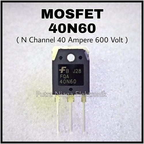 Jual Mosfet 40N60 N Channel FQA40N60 / Power Mosfet 40A 600V - Kota Bandung - Putra Niaga ...