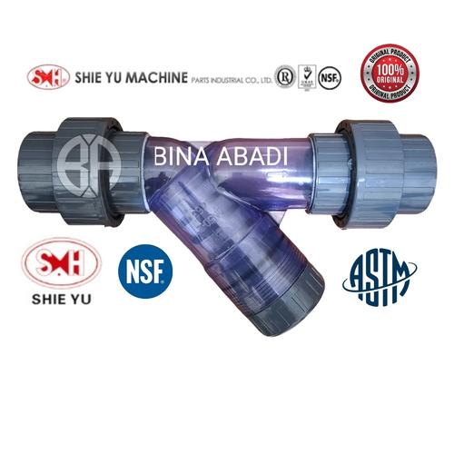 Jual Y Strainer UPVC Size 2 inch ANSI Socket Clear Body SHIE YU SH ...