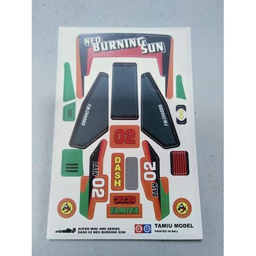 Jual Sticker Decal Tamiya Mini 4WD by Tamiu Model - Kota Surabaya - JLT ...