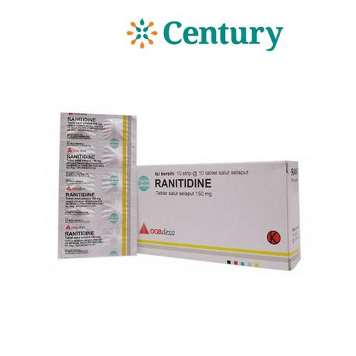 Jual Ranitidine 150 Mg 1 Strip 10 Tablet / Maagh / Lambung / Asam ...