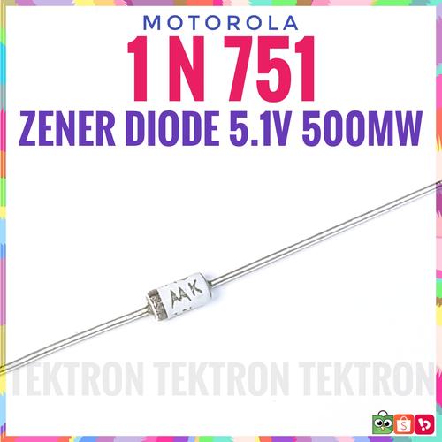 Jual Zener Diode 5V Branded 5.1V 5V1 Dioda - Motorola - Kota Bandung - tektron | Tokopedia