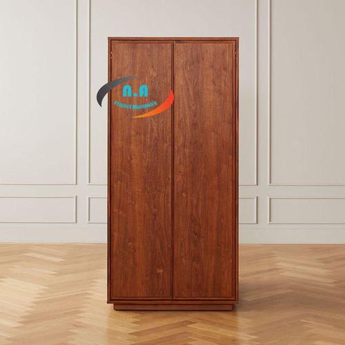 Jual almari pakaian minimalis 2 pintu kayu jati, almari baju kayu jati ...