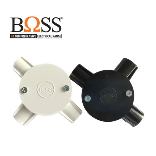 Jual T-dus T dus Pipa Conduit BOSS 20mm Cabang 3 B240203WE Putih ...