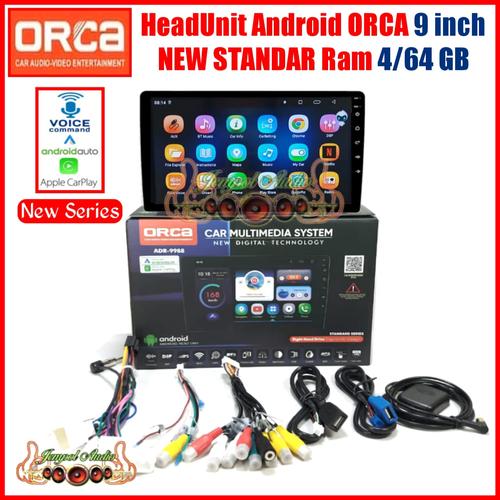 Jual Head Unit Android ORCA 9 Inch ADR-9988 New Standar Car Play ...