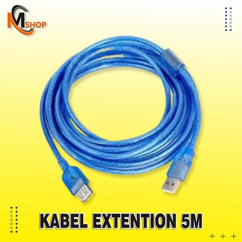 Jual Kabel perpanjangan Usb to usb 5m cable extension 5 meter - Kab ...
