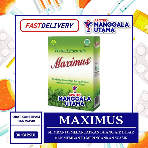 Jual HERBAL FORMULA MAXIMUS PER STRIP ISI 10 TABLET - Kota Palembang ...