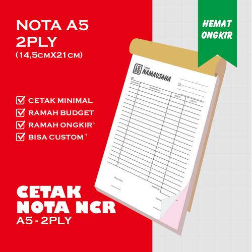 Jual NOTA NCR RANGKAP 2 UKURAN A5 - Kota Denpasar - emge-studio | Tokopedia