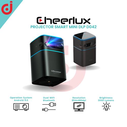 Jual PROJECTOR SMART MINI DLP D042 2GB+32GB UHD Projector Portable ...