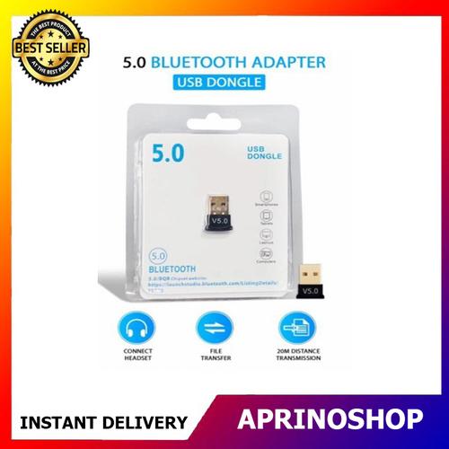 Jual USB Dongle Bluetooth 5.0 Receiver Adapter Mini - Kab. Tangerang - Aprinoshop | Tokopedia